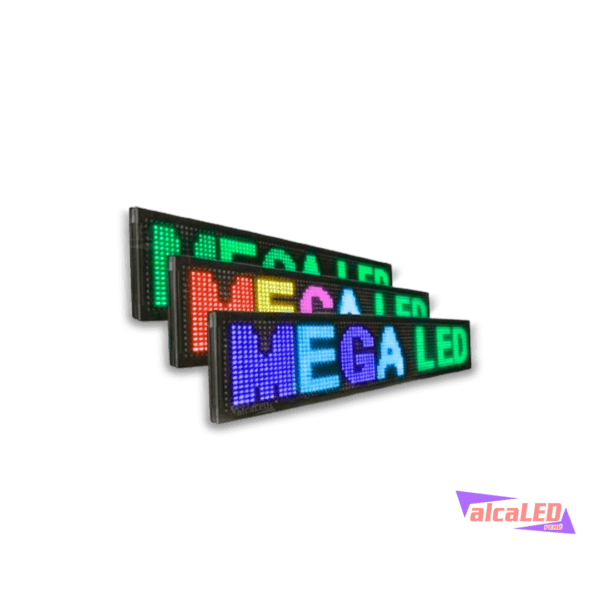 LETRERO PROGRAMABLE 2 METROS POR 40CM - ALCALED PERÚ