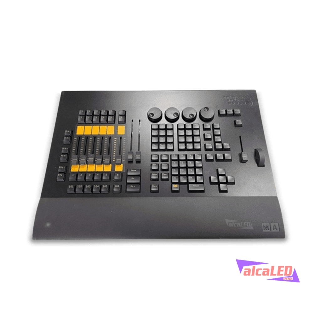 CONTROLADOR GRAND MA2 COMMAN WING MAS FLYGHT CASE - ALCALED PERÚ