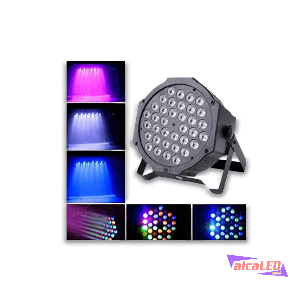 PAR LED 36X3W 3 EN 1 - ALCALED PERÚ