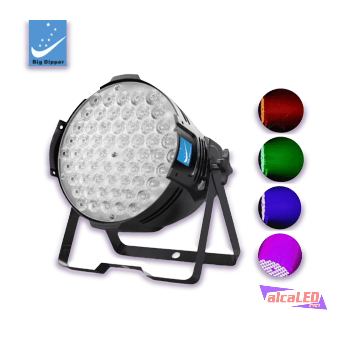 PAR LED BIG DIPPER LPC007 54X3W - ALCALED PERÚ
