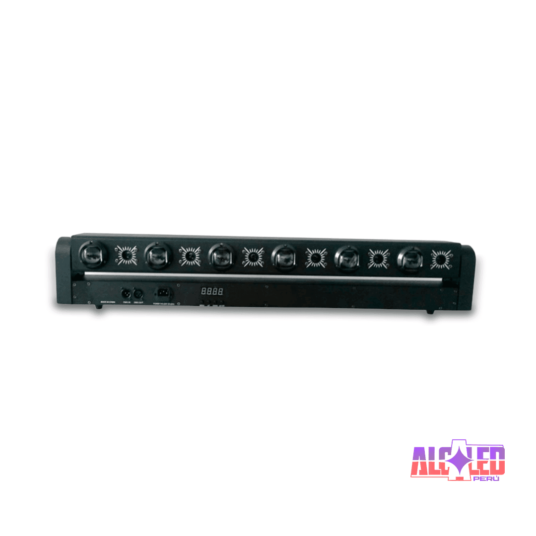 Barra Láser De 6 Ojos RGB Con LED - ALCALED PERÚ