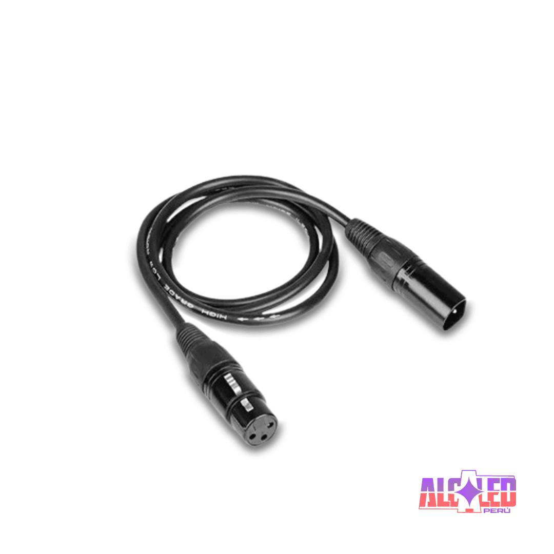 Cable DMX de 1 Metro - ALCALED PERÚ