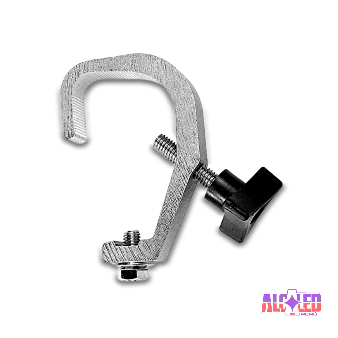 Clamp Plateado Grande - ALCALED PERÚ