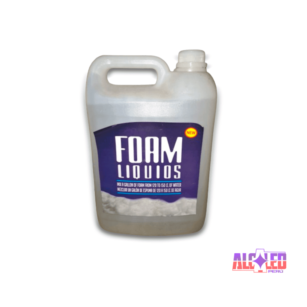 GALÓN DE LÍQUIDO DE ESPUMA - ALCALED PERÚ