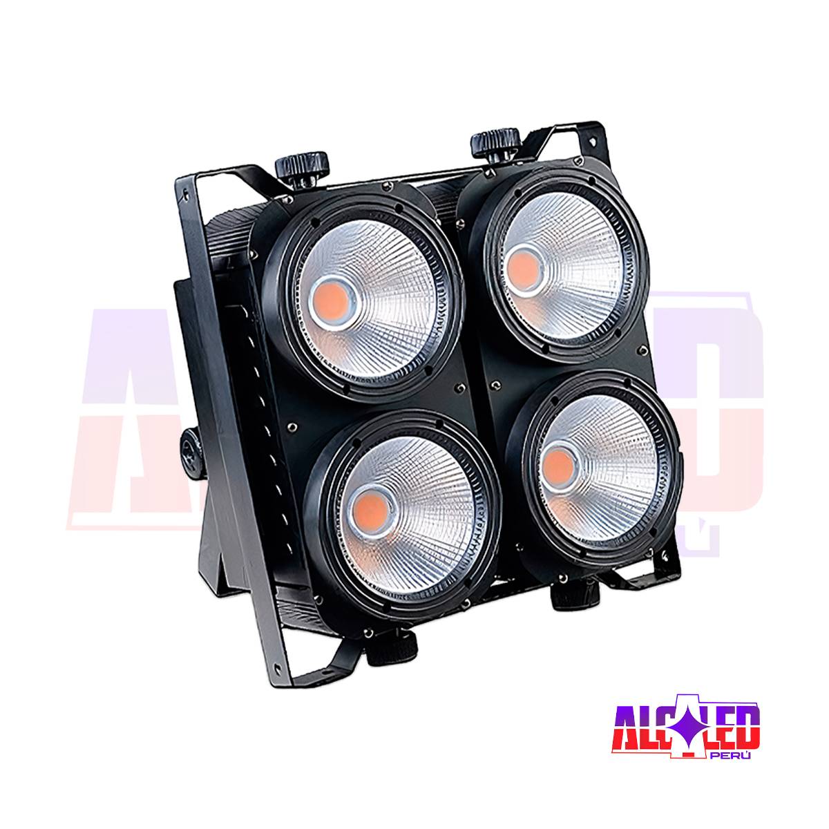 MINIBRUT BLINDER ORUS 4X100W RBG - ALCALED PERÚ