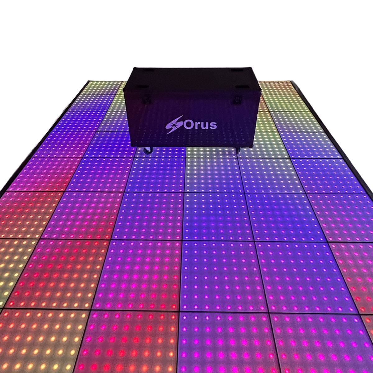 KIT DE 9 METROS DE PISO LED RGB MAGNETICO CON CASE MAS CONTROLADOR Y ...